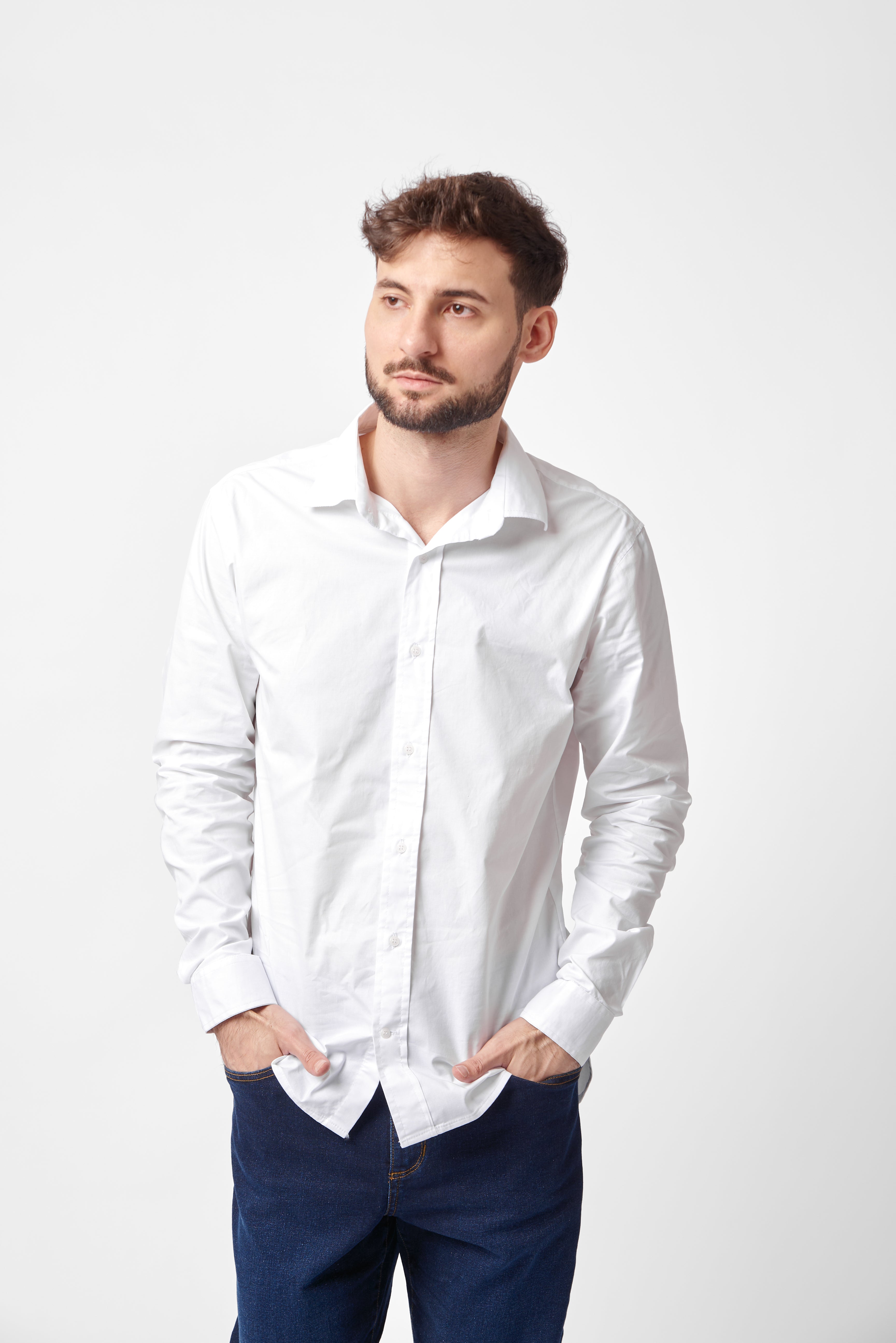 Camisa Skinny Blanca – arestiendapy