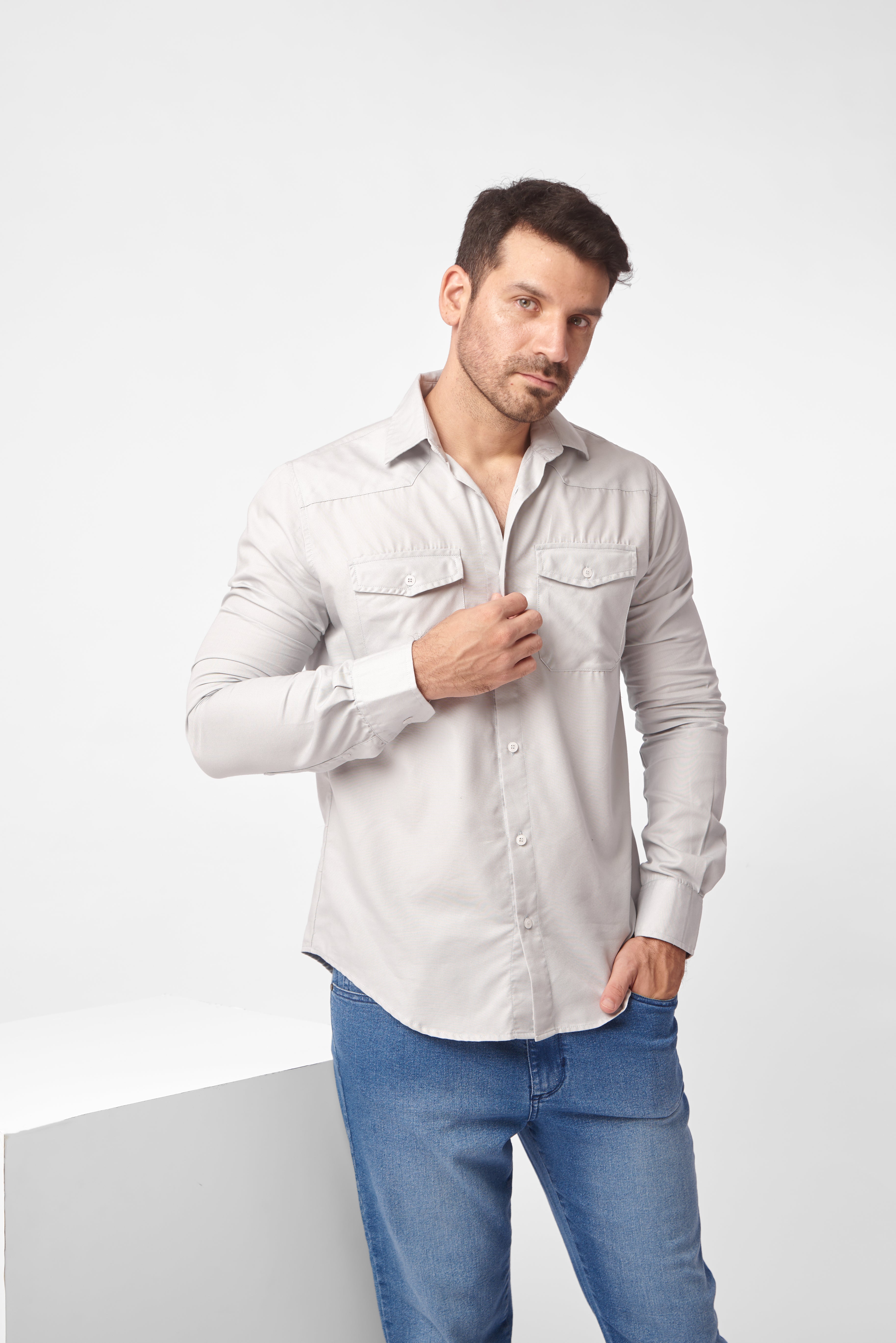 Camisa Cowboy Gris – arestiendapy